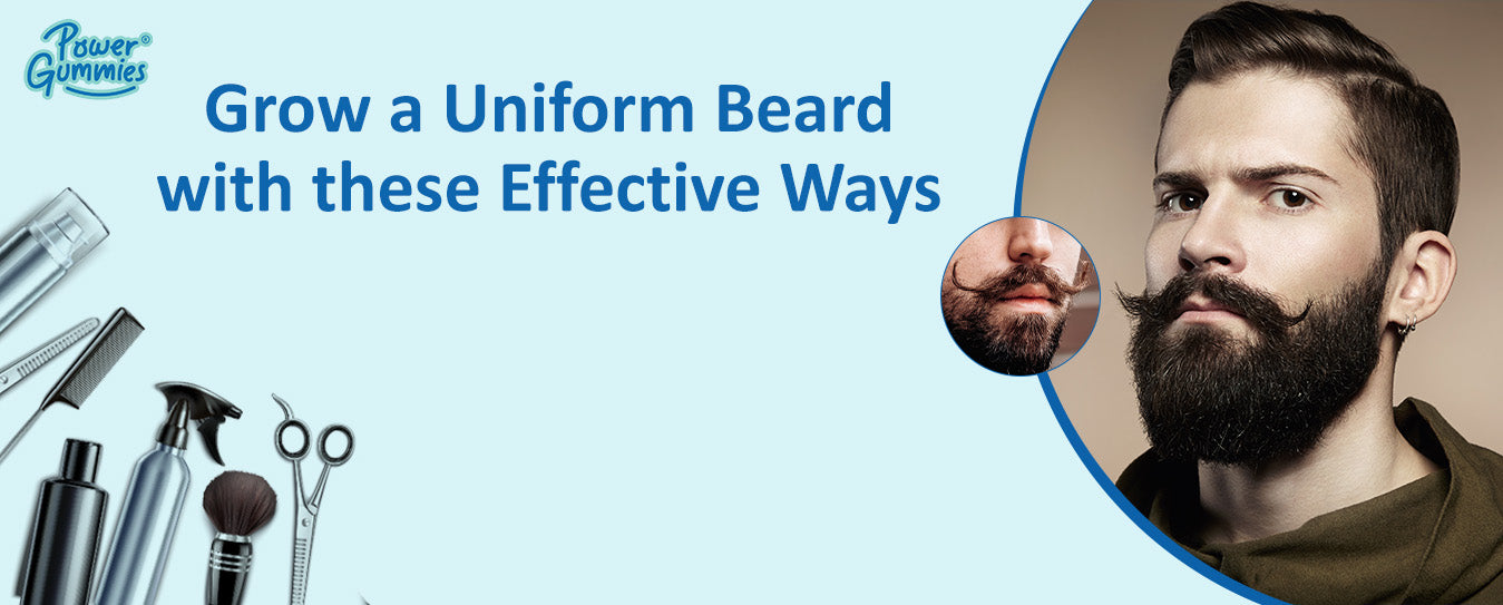6 Tips for a Uniform Beard Growth